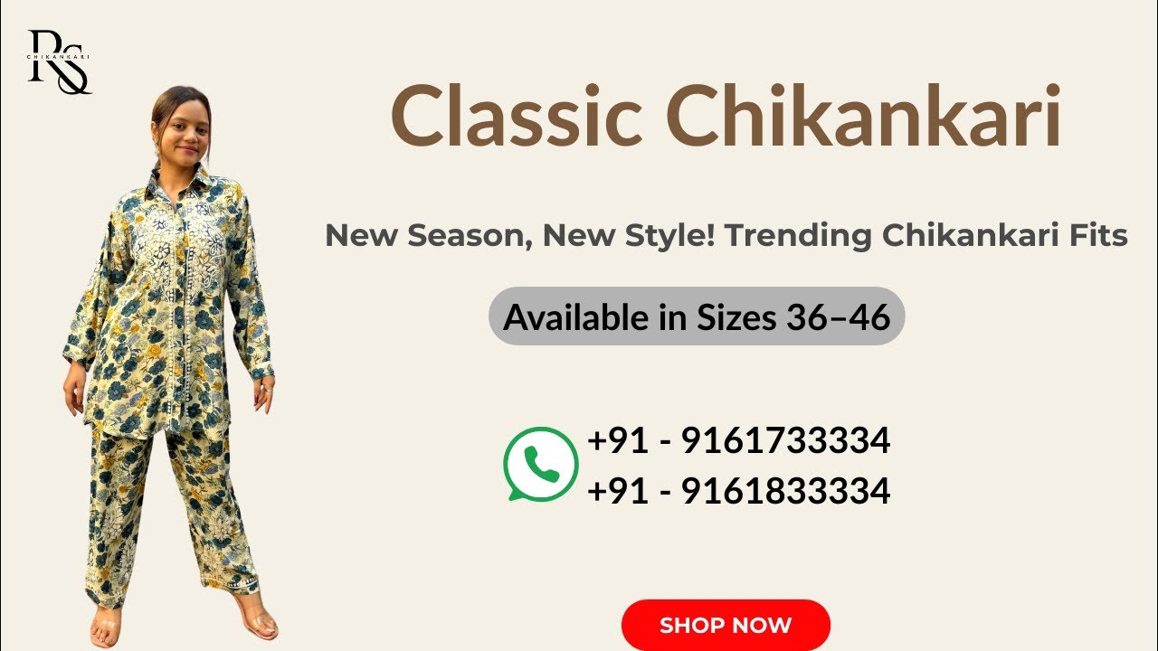 RS Textile Lucknow | Chikankari Wholesale & Manufacturers | Hand-Woven ...