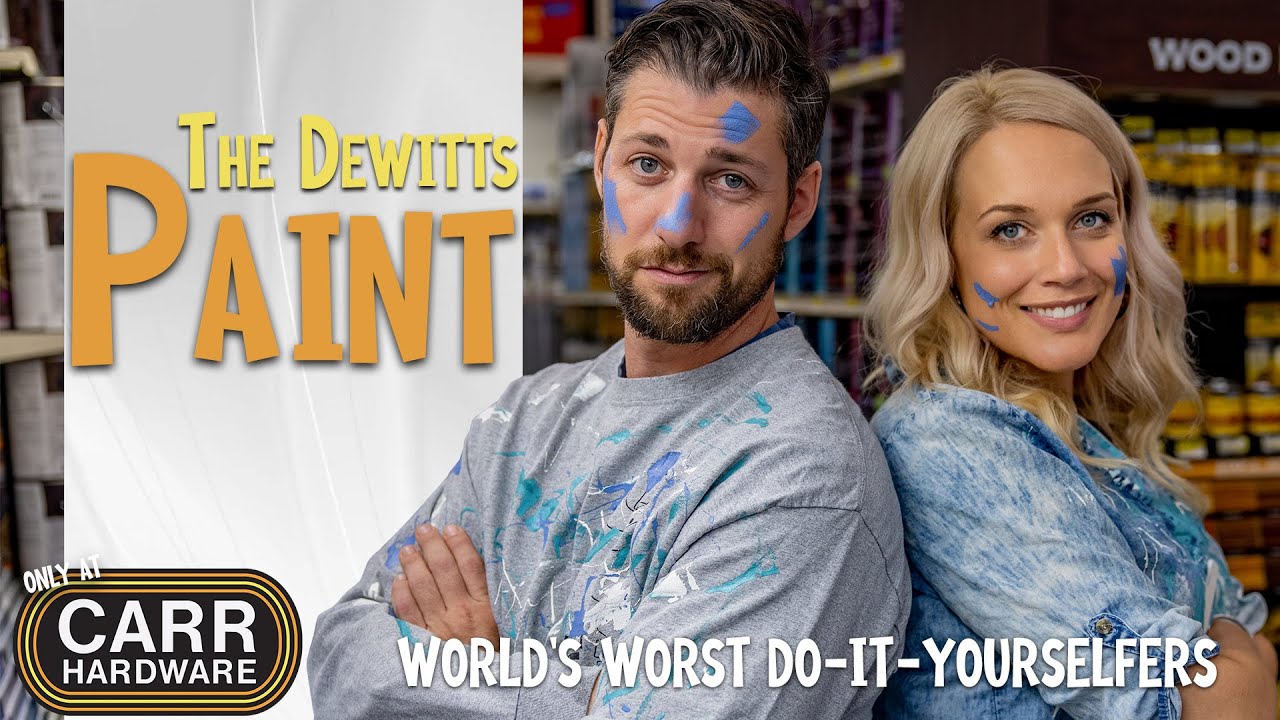 The Dewitts Come in For Paint...Only at Carr Hardware - Commercial ...