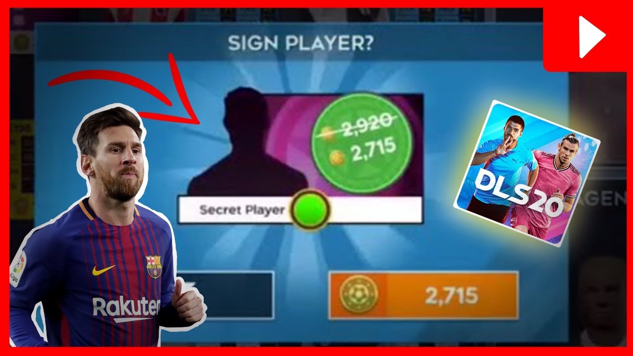 Dream League Soccer 2020 / Unlocking Secret Player / Lionel Messi - YouTube
