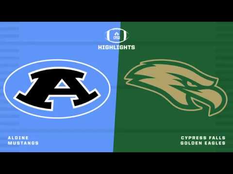 Aldine Mustangs vs. Cypress Falls Eagles Game Highlights | CFISD ...