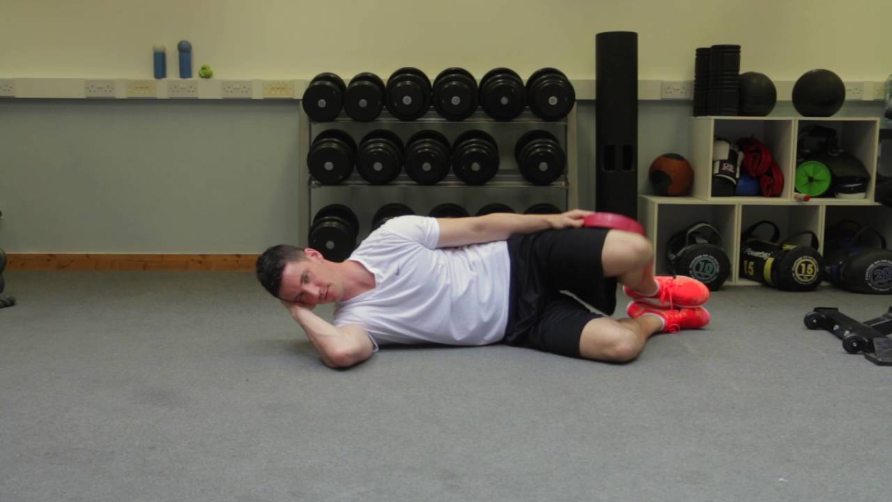 Side Lying Clam Plate - YouTube