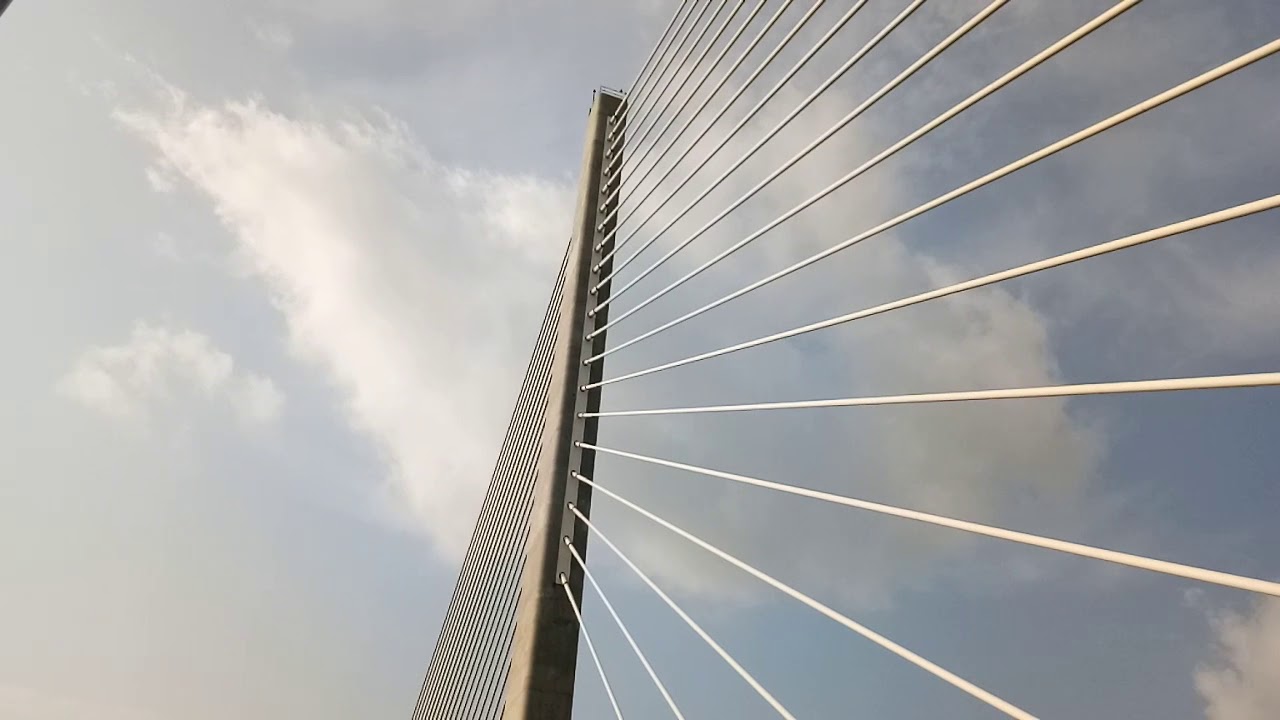 HANGING BRIDGE OVER THE CHAMBAL RIVER AT KOTA - YouTube
