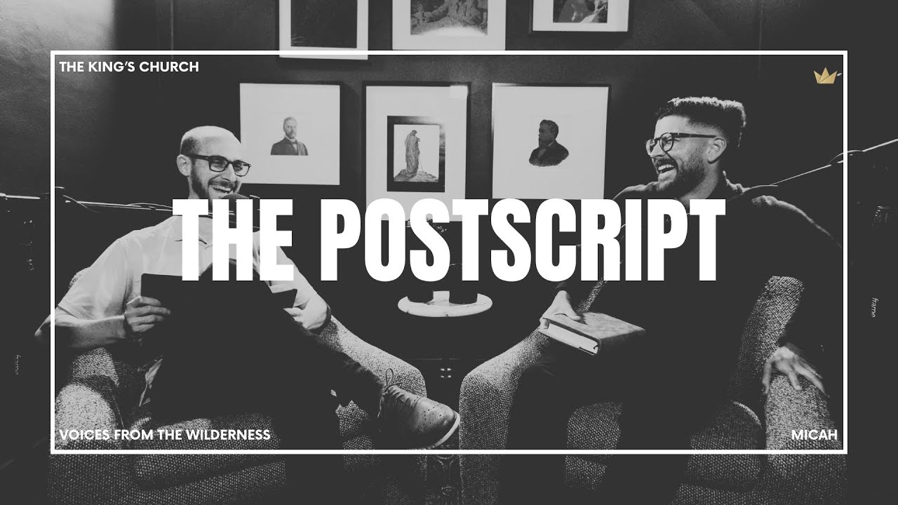Micah (The Postscript) - YouTube