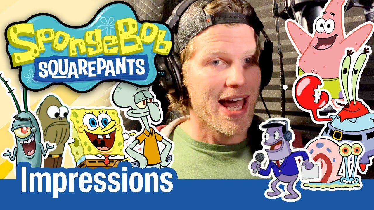 SpongeBob Squarepants Impressions | MattySeesVoices - YouTube