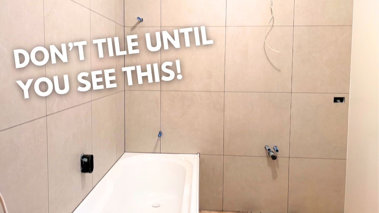 Complete Bathroom Tiling Tutorial | From Demo to Grout - YouTube