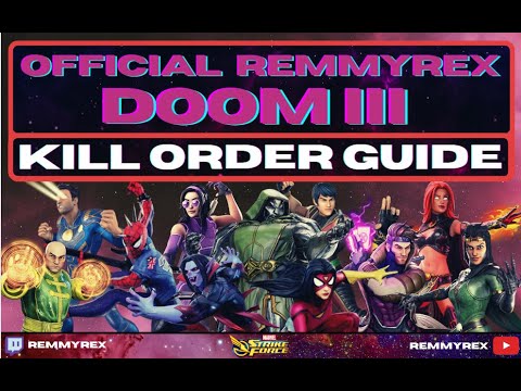 Doom 3 Guide Overview - How it works! Marvel Strike Force, MSF! Marvel ...