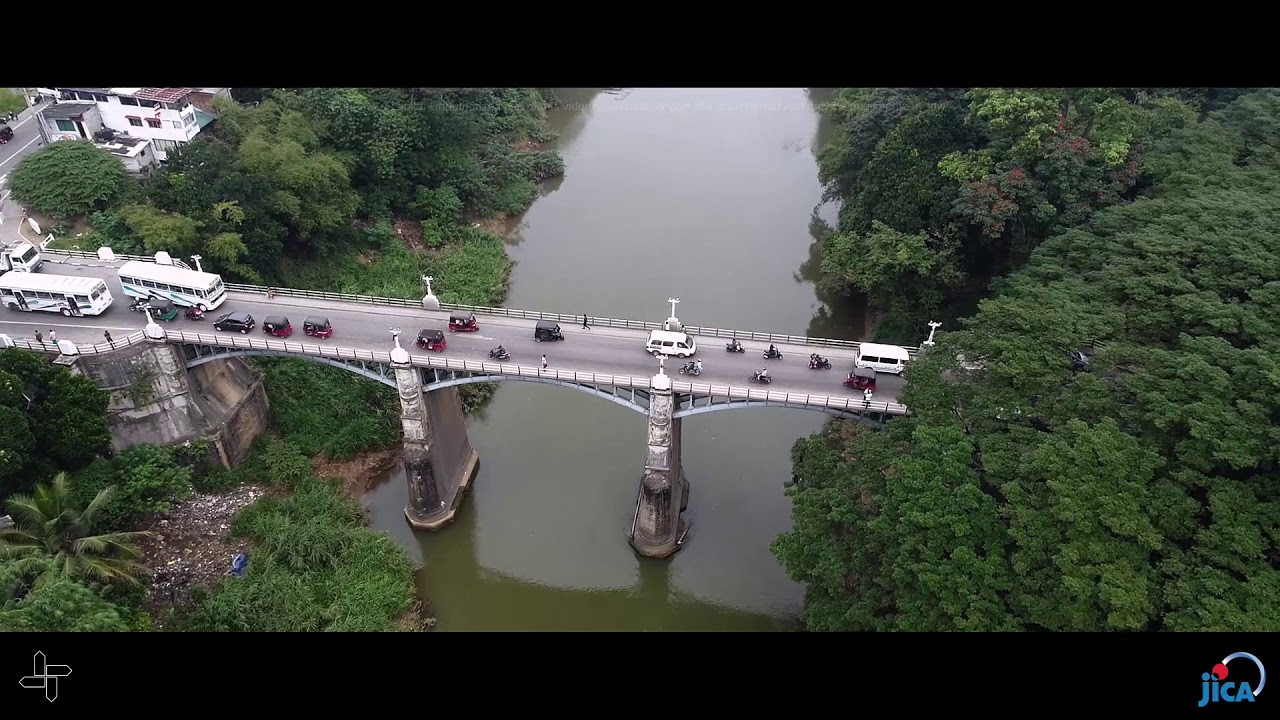Aerial view of Peradeniya Bridge Kandy, Sri Lanka - YouTube