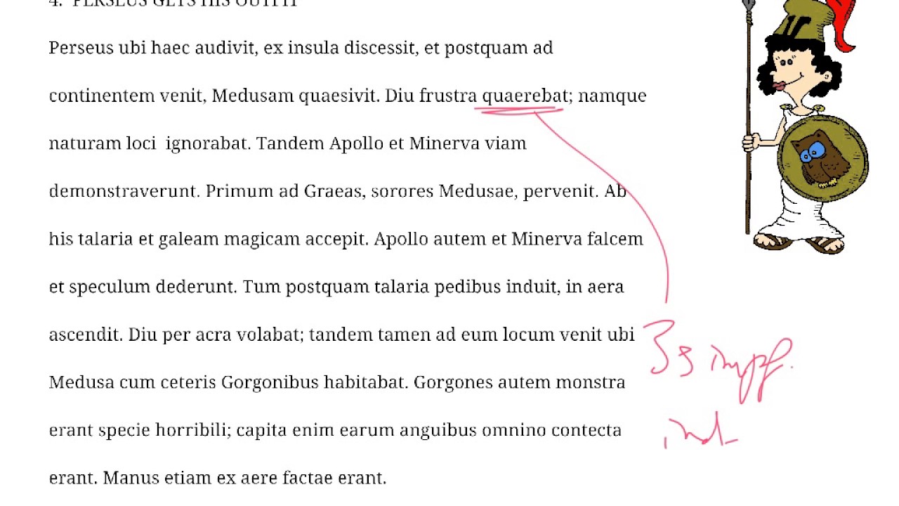 LatinPerDiem Latin Lessons: Ritchie's Fabulae Faciles, 4-1 - YouTube