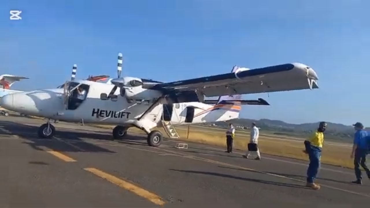 Epic Turbulent Flight from Port Moresby to Serevi Airstrip! 🛩️ - YouTube