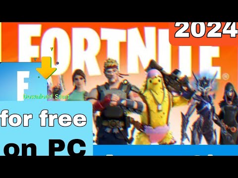 how to download fortnite on pc windows 10/11 (2024) -tutorial- - YouTube