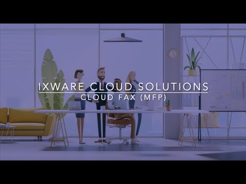 iXware Cloud Fax (MFP) - YouTube