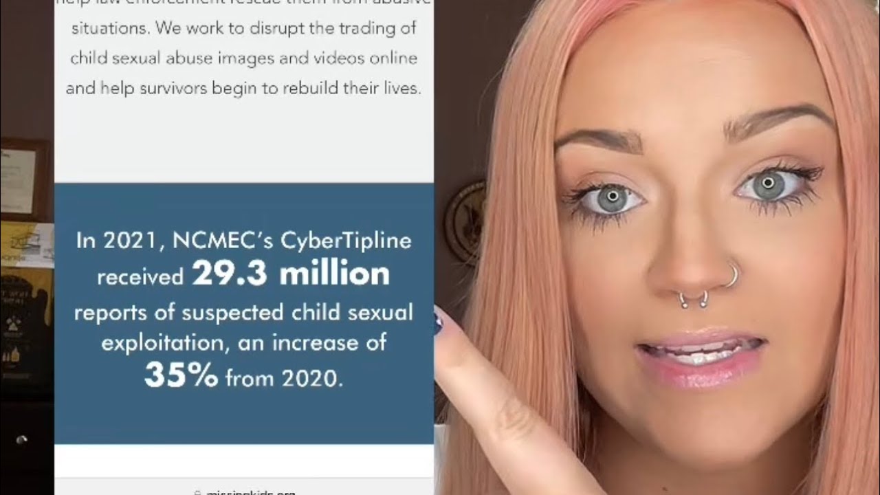 NCMEC CYBER TIP LINE 2021 ONLINE CHILD EXPLOITATION DATA - YouTube