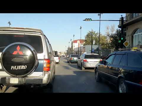 Gence Seher Hava Limanından Mingecevir Seherine yol goruntusu 2022