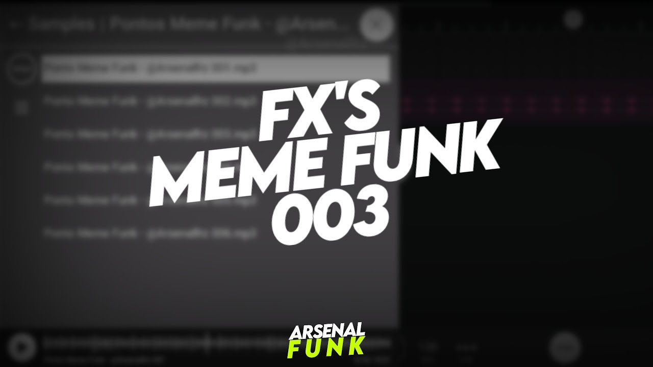 Pack De FX's Meme Funk 003 (Conteúdo Para DJs) - YouTube