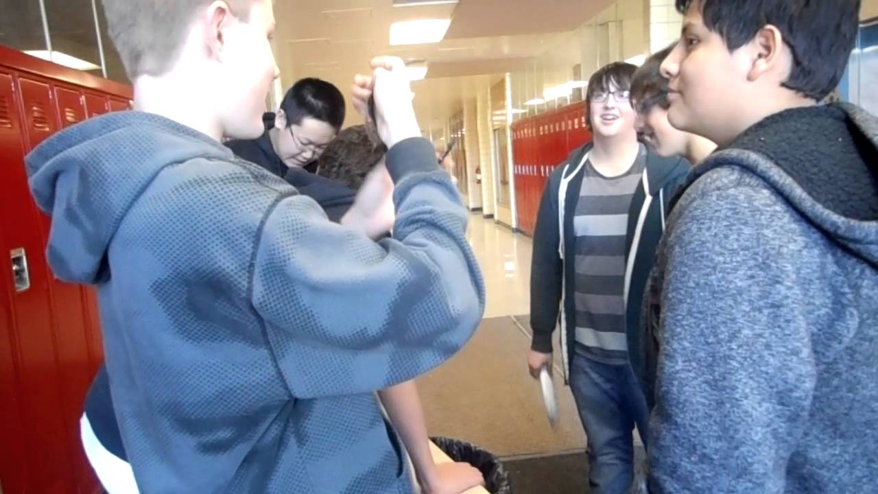 First "flinging arm" crossbow test - YouTube