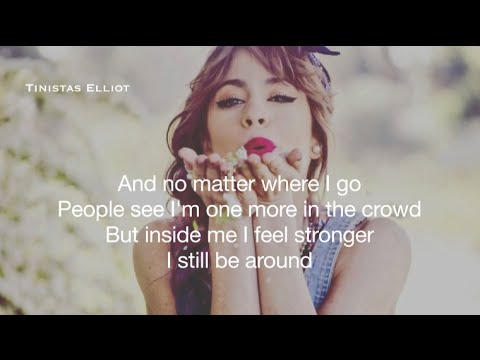 In My Own World (Martina Stoessel) Violetta - Lyrics