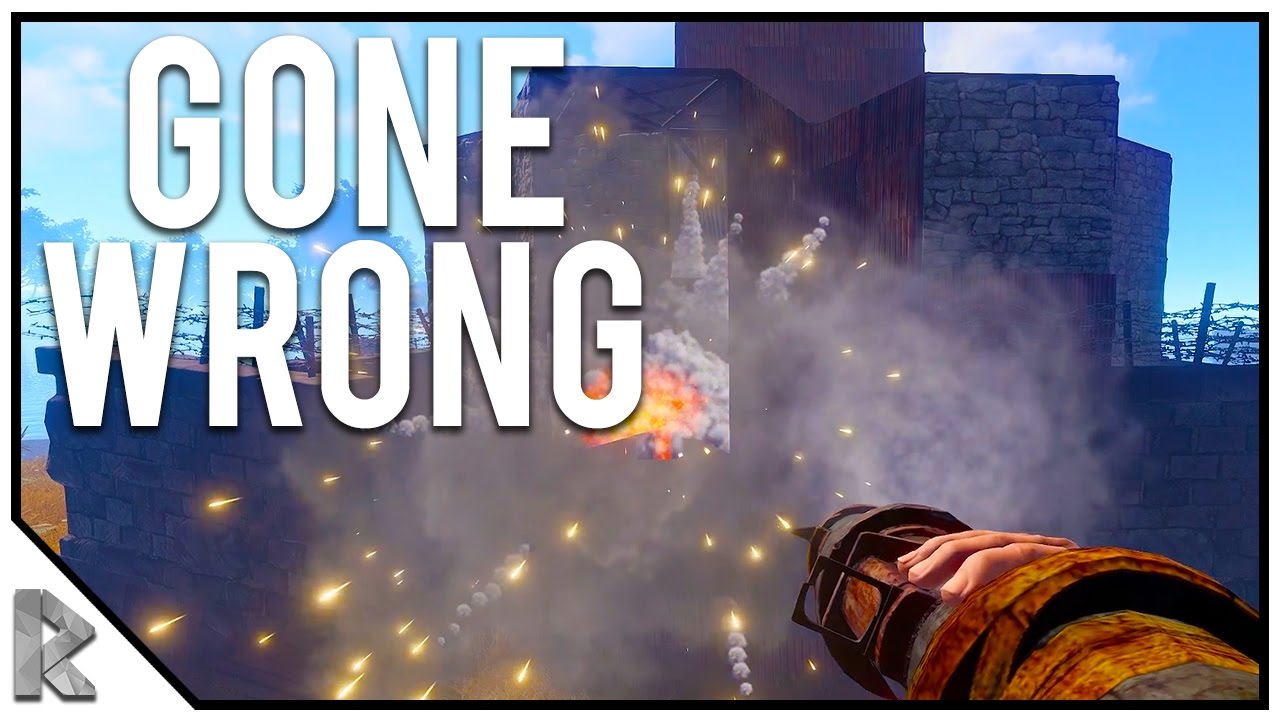 ROCKET RAID GONE WRONG - CRAZY GUNFIGHT! - Rust w/ Friends #58 (Raw, Unedited) - YouTube