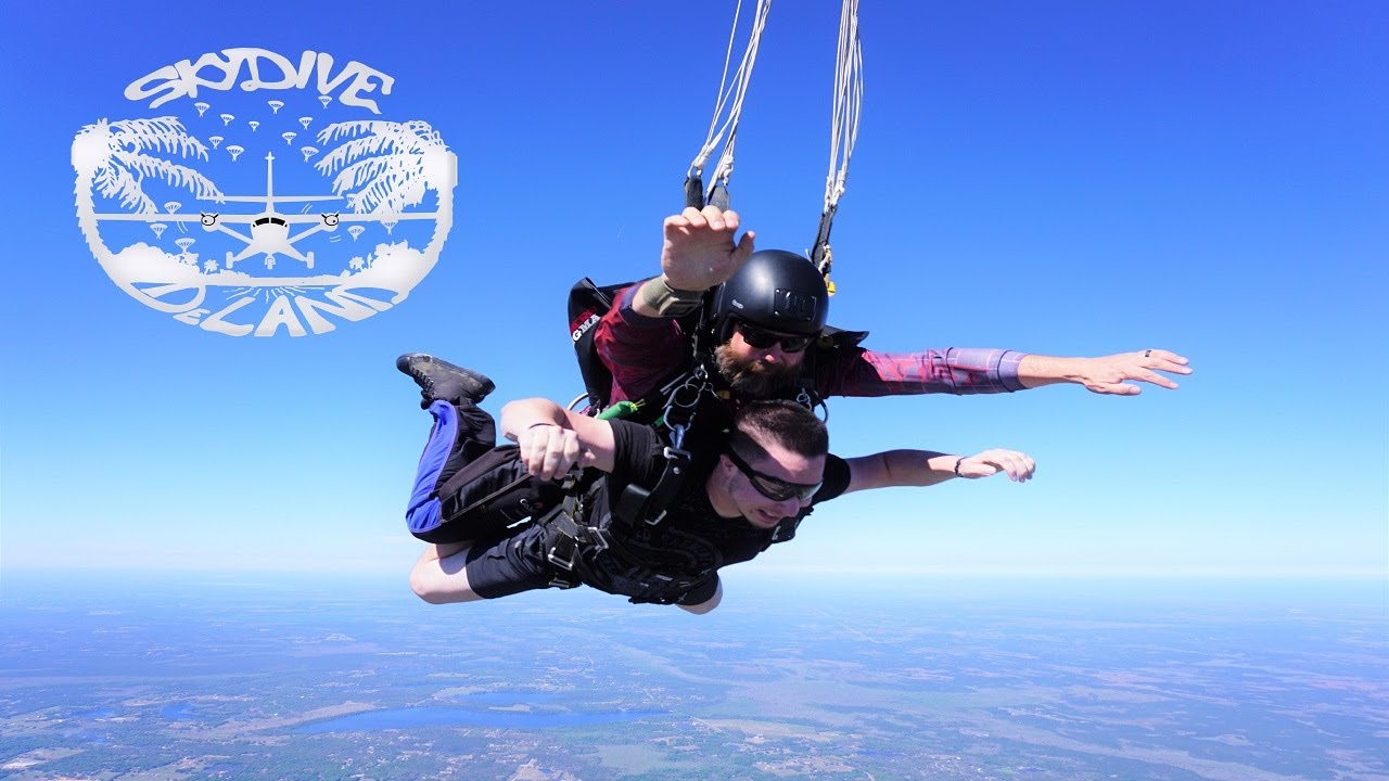 Christian Goes Skydiving - YouTube