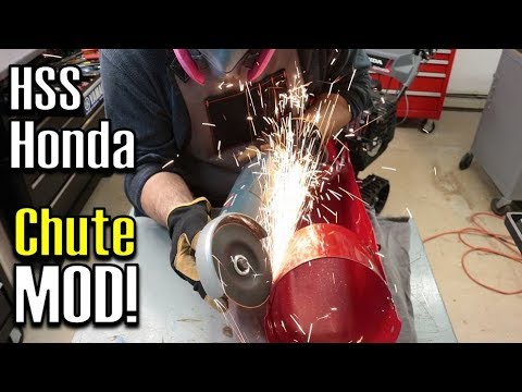 Best HSS MOD | Collar Delete | Honda HSS1332ATD Track Drive Snowblower ...