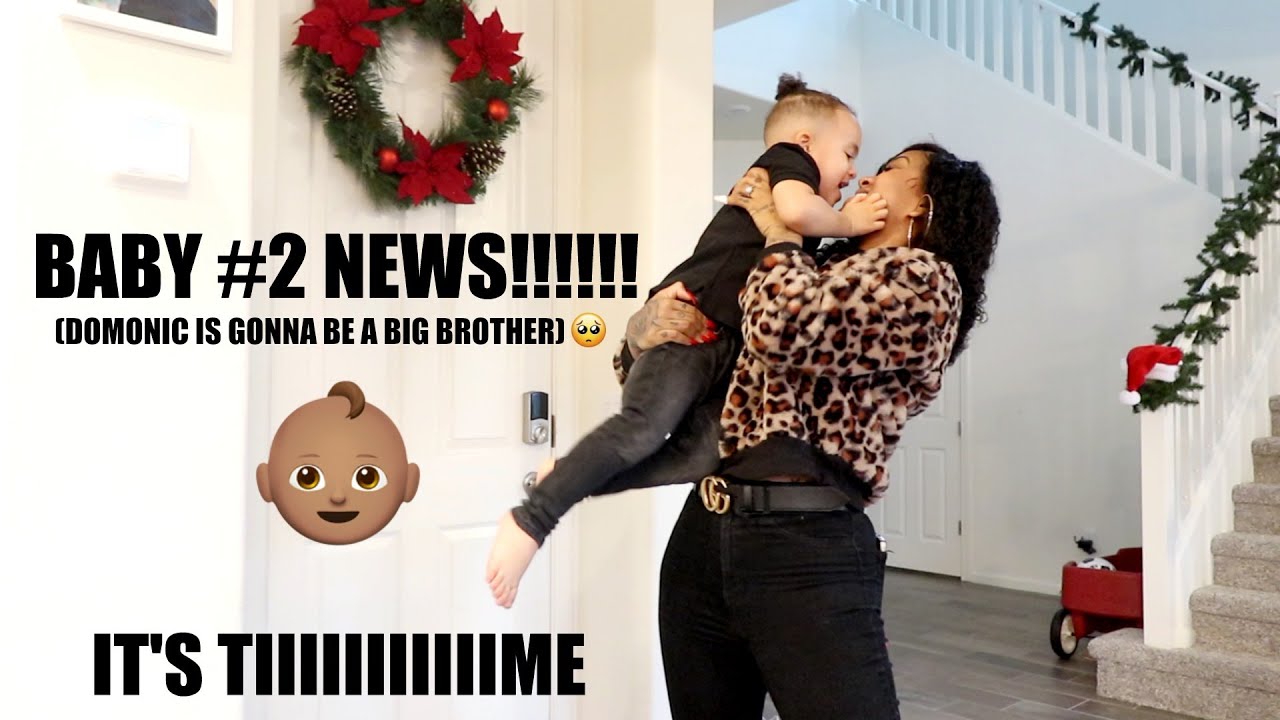 BABY #2 NEWS!!!!!!!!!!!!!!! *SURPRISE* - YouTube