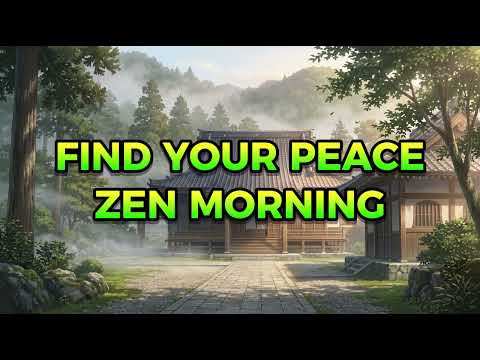 Quiet Temple Morning 🏯 | 4 Hours Peaceful Anime Ambient & Zen Relaxation (4K) #sunsetambience #lofi