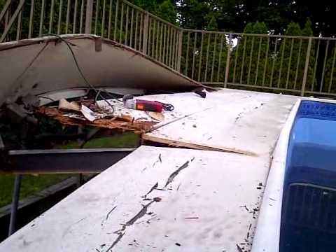 Pool Collapse Waterford Part 2 - YouTube