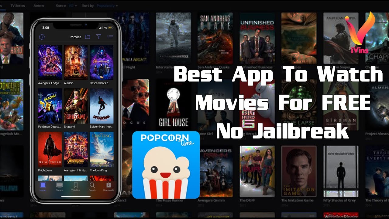 Best App To Watch Movies For FREE | 100% | No Jailbreak | Popcorn-Time ...