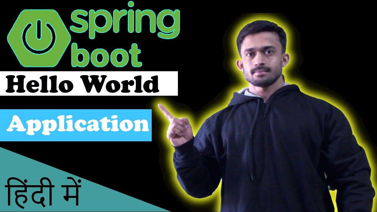 Spring Boot Hello World Example Creating First Application हिंदी में Codemyth Youtube