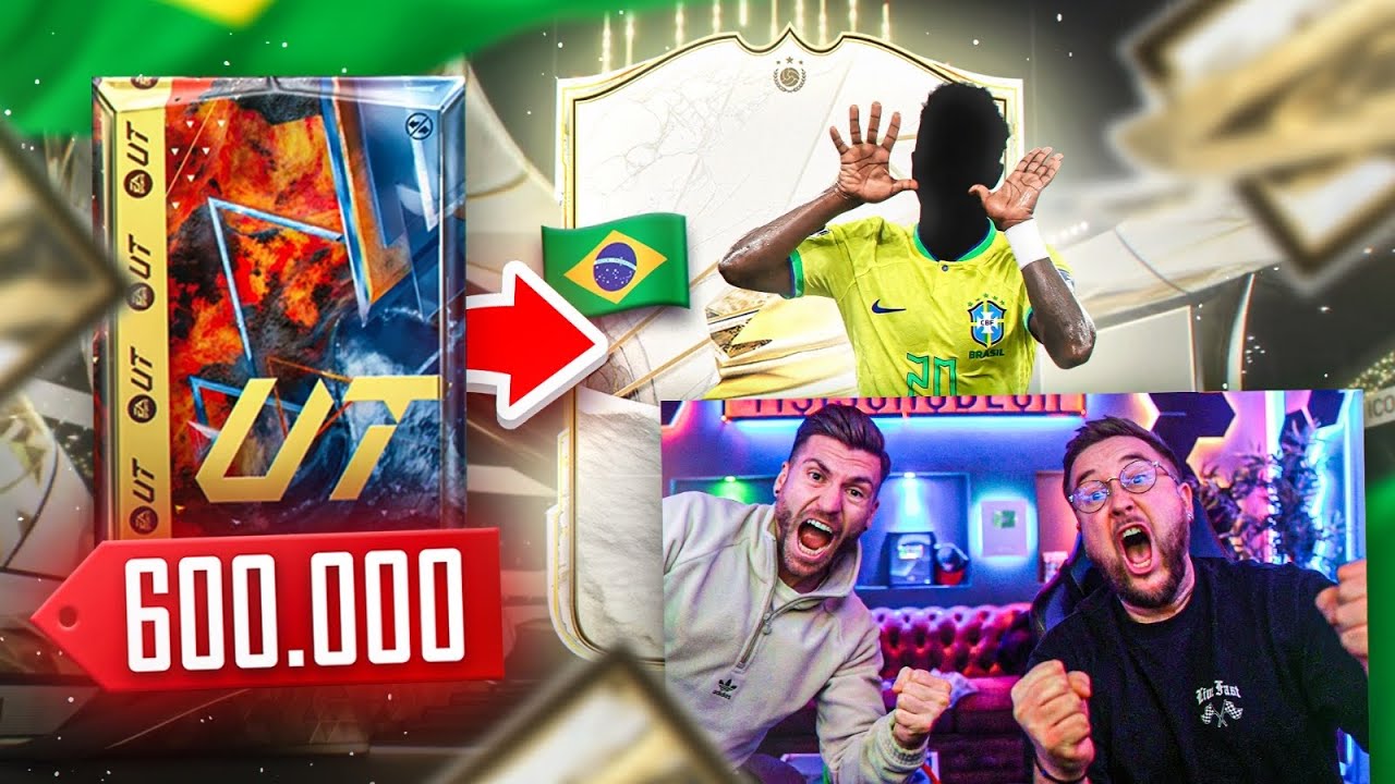 UFF!! 600k PACK GÖNNT wieder HEFTIGE ICON 🇧🇷😱 Unverschämtes PACK LUCK 😍 ...