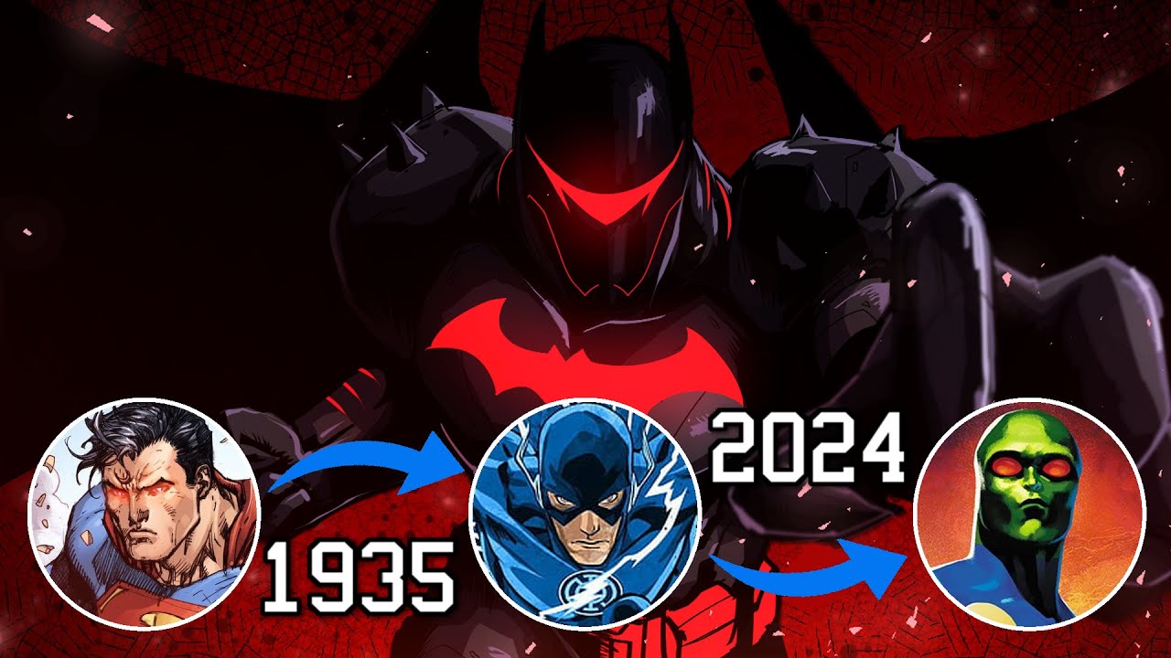 DC Crossover 1935 - 2024 | Game Evolution - YouTube