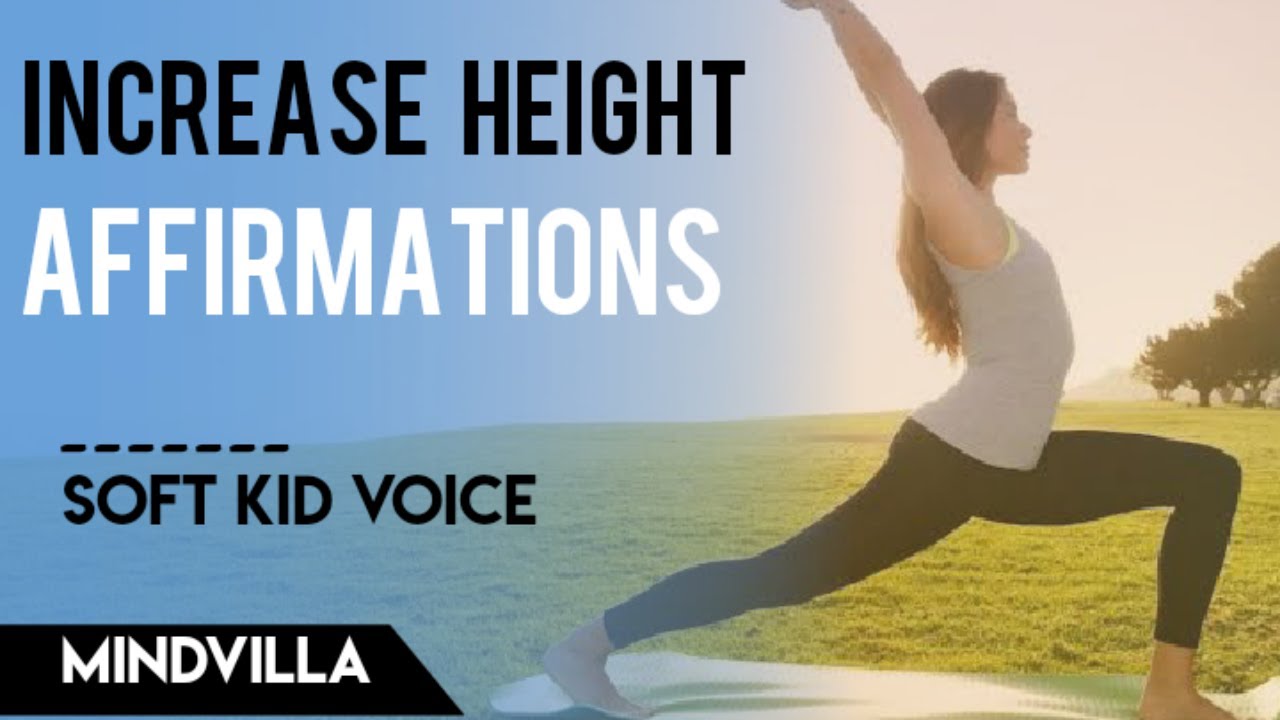 Grow Taller | Increase Height Affirmations | Law of Attraction Listen ...