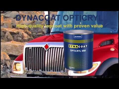 How to Use Dynacoat Opticryl Topcoat - Application - YouTube