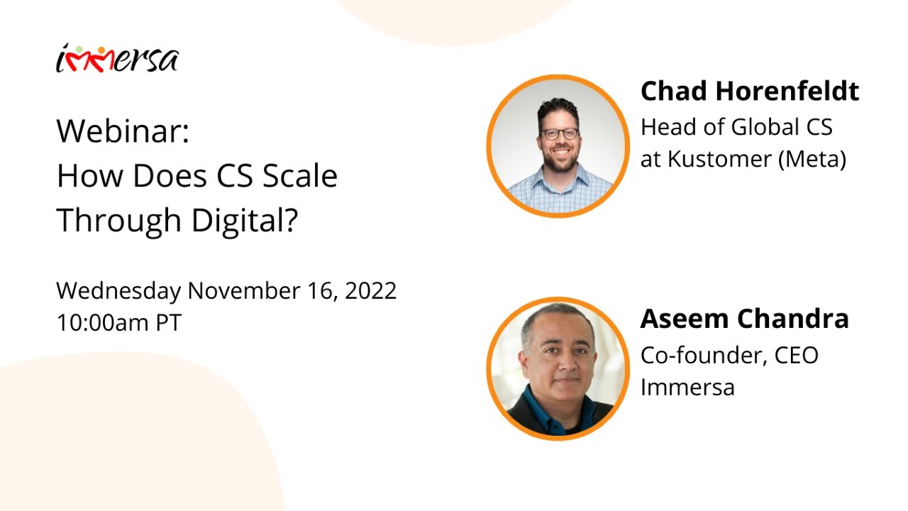 How Does Customer Success Scale Through Digital? - YouTube