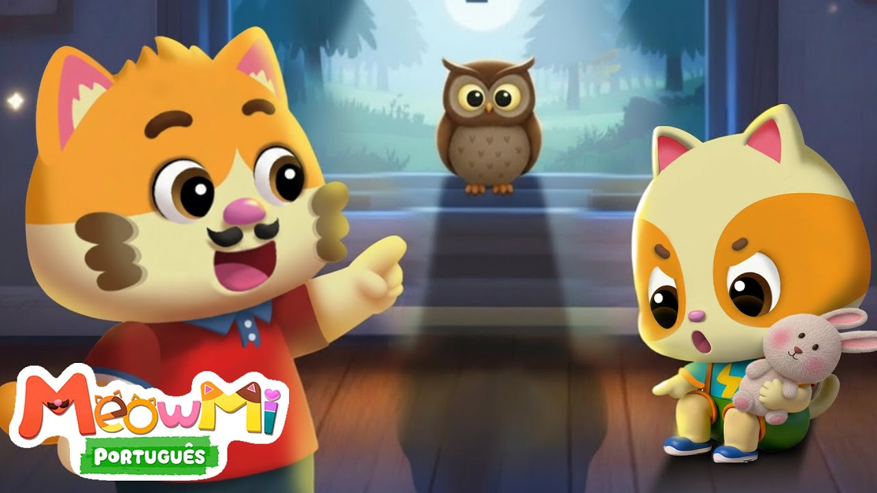 🐱 Show da Família Gato - Um Grande Monstro Chegou, Bebê Timi e Mimi ...