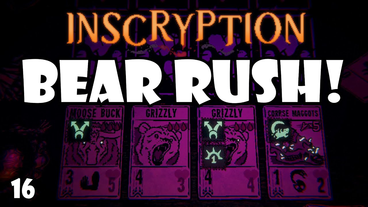 The Unstoppable BEAR RUSH! | Inscryption | 16 - YouTube