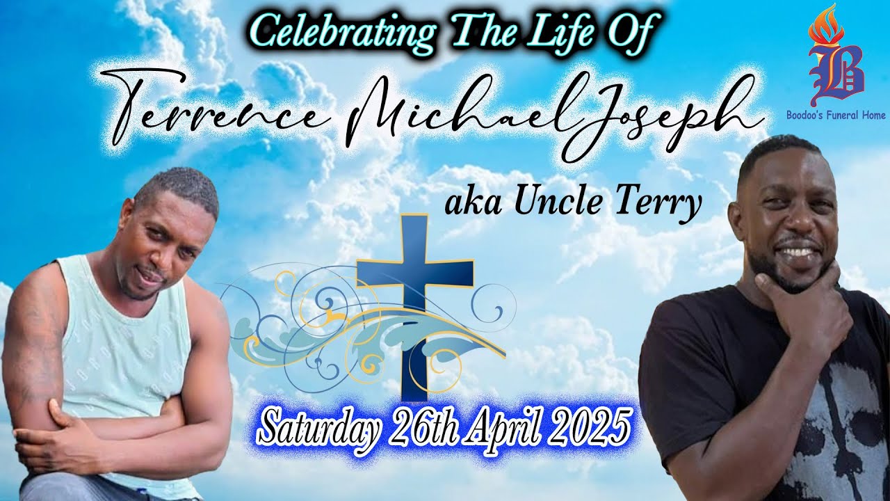 Funeral Service Of Terrence Michael Joseph - YouTube