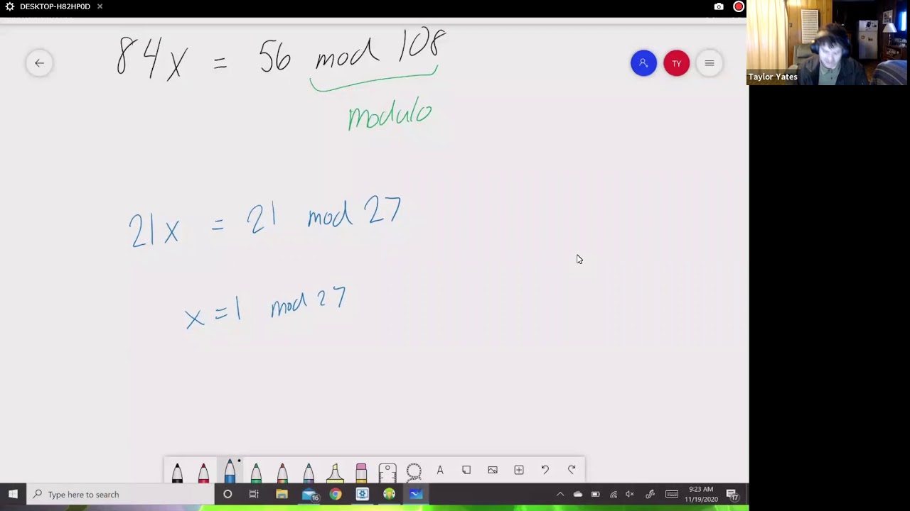 Mod Math Question - YouTube