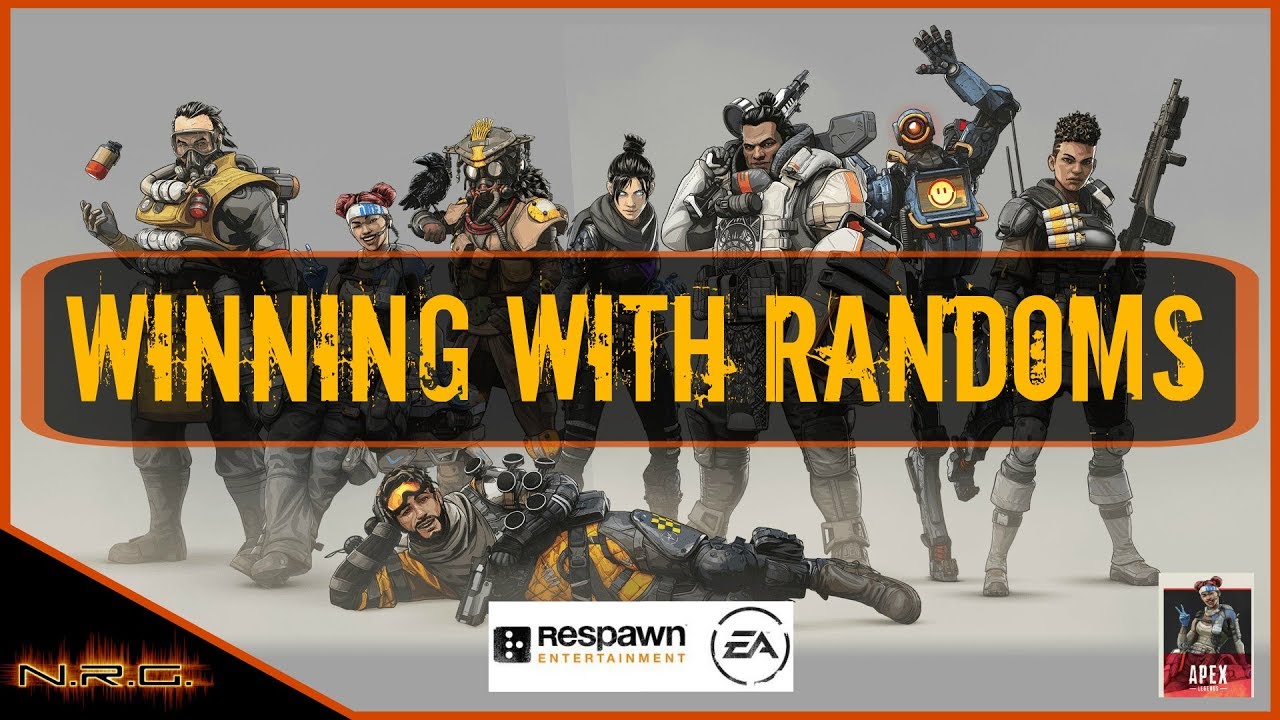APEX LEGENDS - WINNING WITH RANDOMS - WINNER WINNER CHAMPIONS DINNER ...