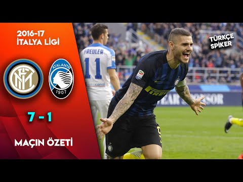 İnter 7-1 Atalanta | 2016-17 İtalya Ligi - İCARDİ ATALANTA'YI YOK EDİYOR - Türkçe Spiker