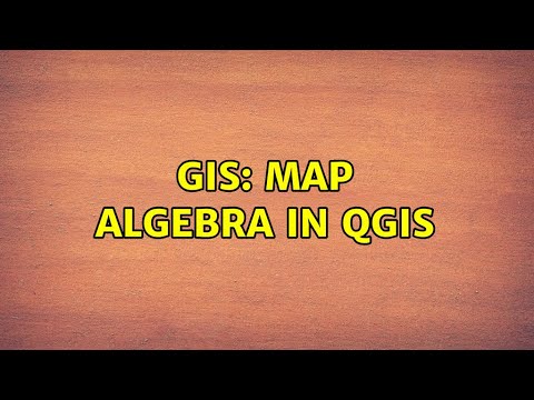 GIS: Map algebra in QGIS (2 Solutions!!) - YouTube