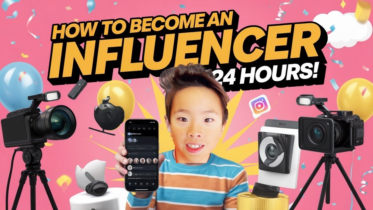 How to Become an Influencer in 24 Hours! (For Laughs) #funny - YouTube