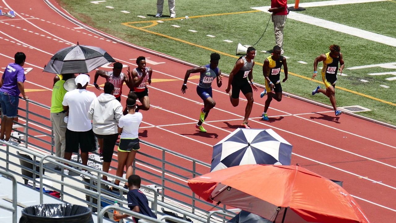 2017 REGION 12 TRACK & FIELD JO CHAMPIONSHIPS 100 METER FINAL: 17-18 YR ...
