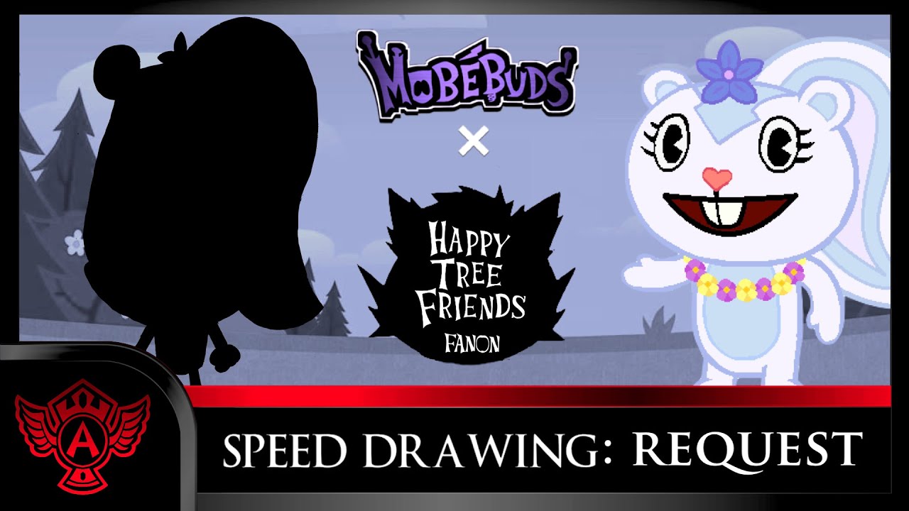 Speed Drawing Request: Happy Tree Friends Fanon - Stacy | Mobebuds ...