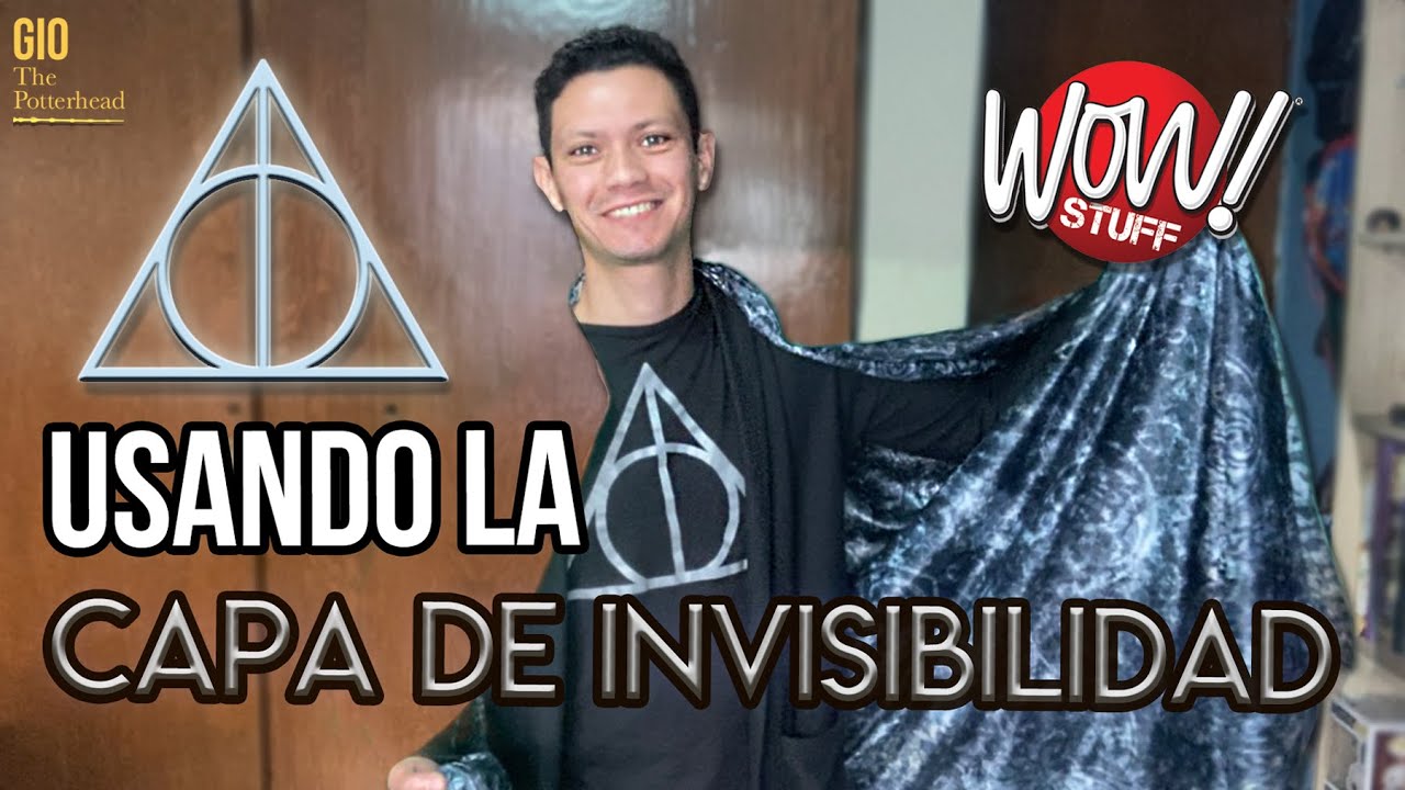 Usando la Capa de Invisibilidad de Harry Potter - Wow Stuff ...