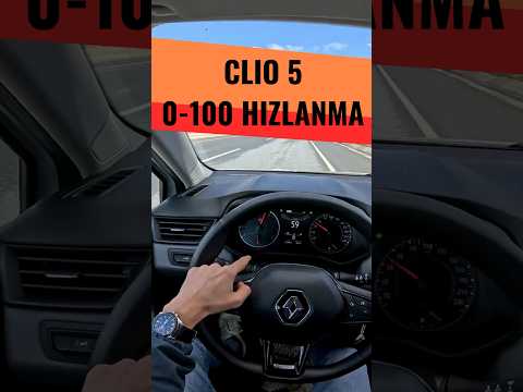 Clio 1.0 TCE 90 HP 0-100 Hızlanma