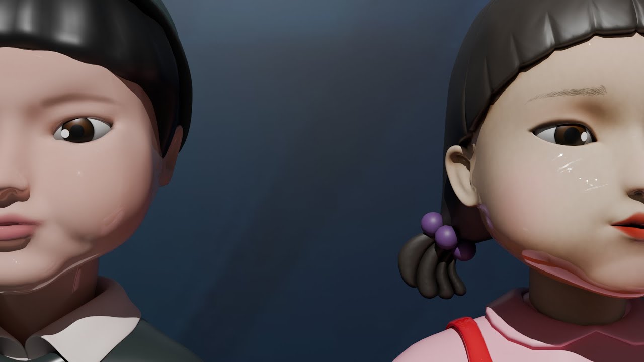 Squid Game 3D animation - YouTube