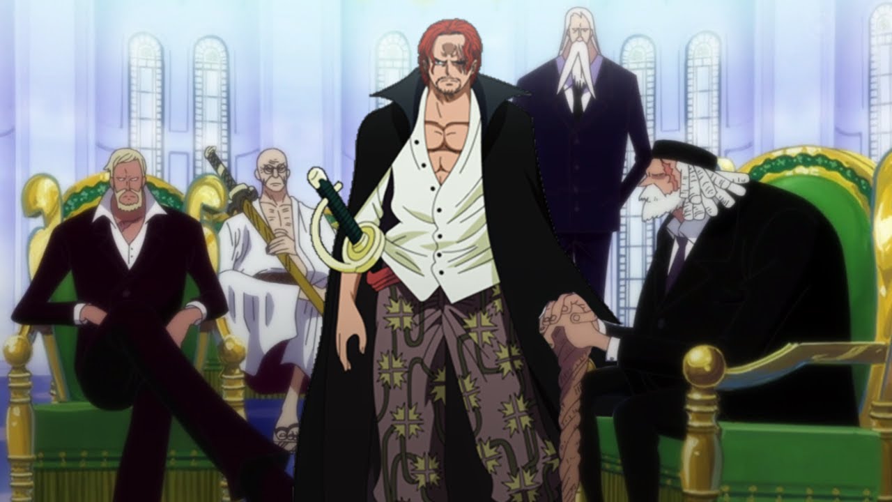 The Five Elders Reveal that Shanks is the World's Highest Ranked Noble ...