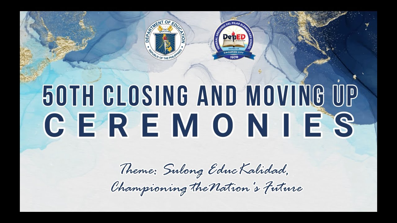 GGDPES Closing Exercises 2020 - YouTube