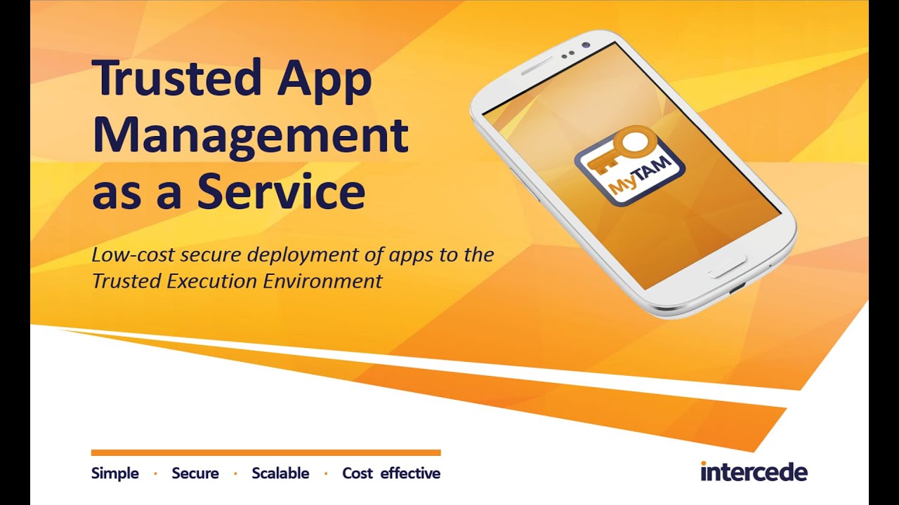 MyTAM: Trusted application management as a service - YouTube