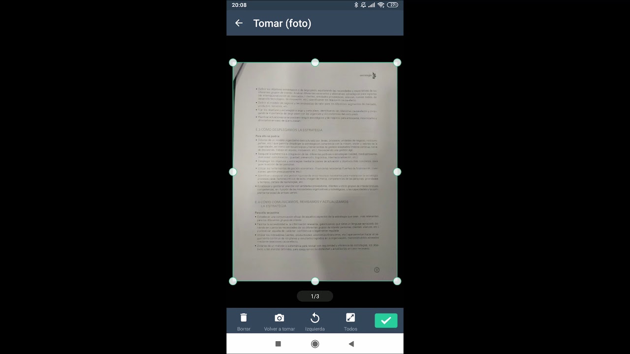 Tutorial camscanner móvil android - YouTube